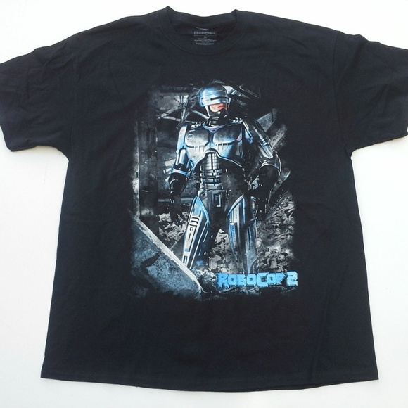 ROBOCOP 2 | Shirts | Robocop 2 Movie Mens Small Black Licensed Tshirt ...